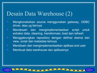 Kel2 Data Warehouse | PPT