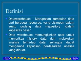 Kel2 Data Warehouse | PPT