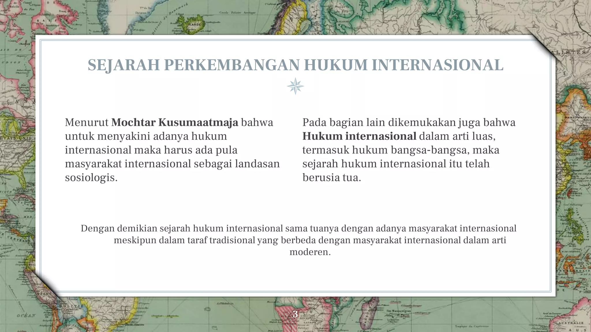 PPT Kel 2 sejarah perkembangan hukum internasional | PPTX