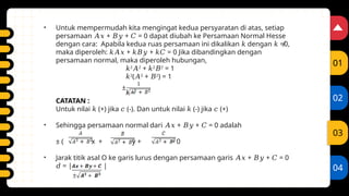 persamaan garis hesse (persamaan garis normal) | PPTX