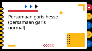 persamaan garis hesse (persamaan garis normal) | PPTX