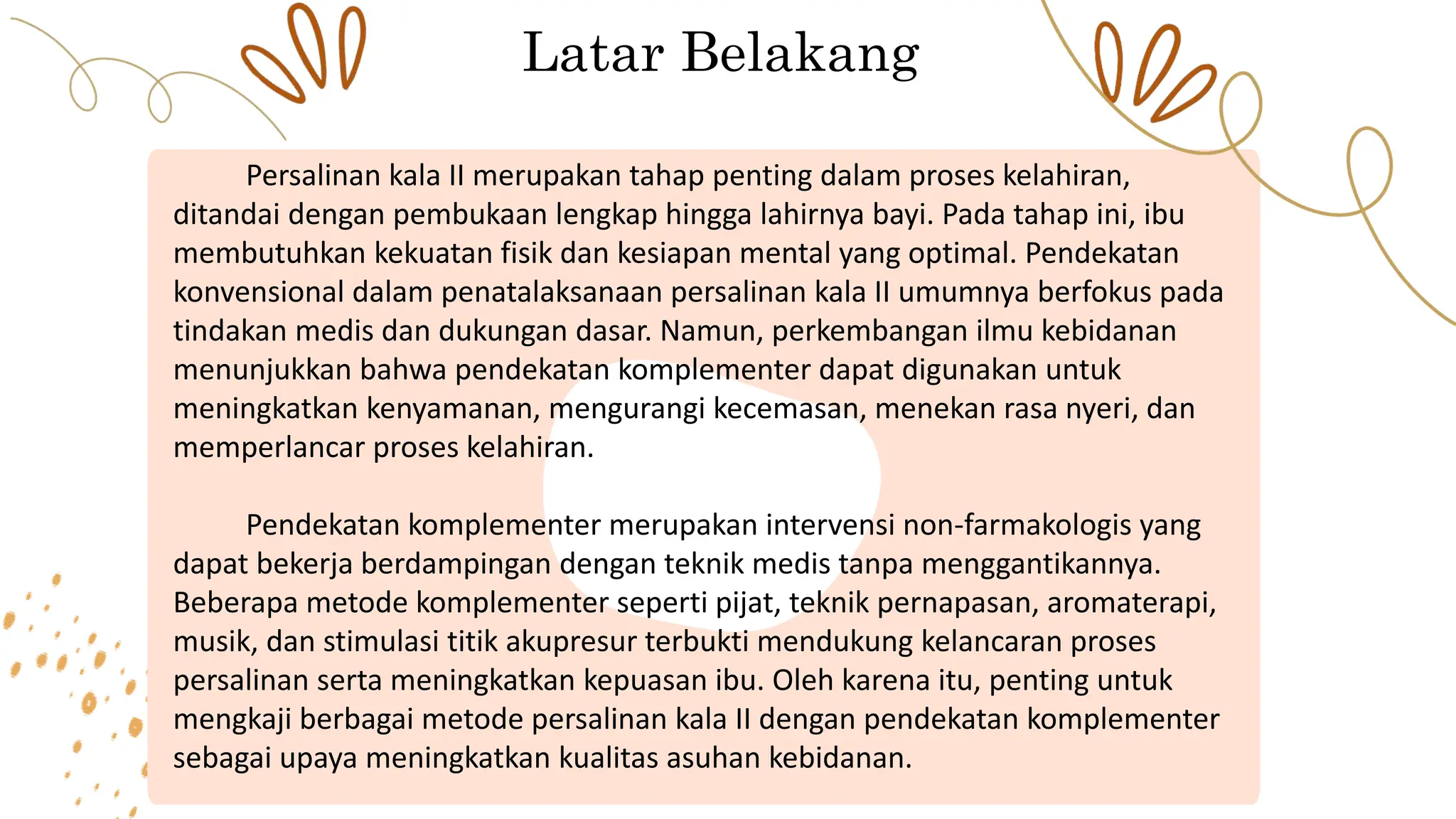 Metode persalinan normal kala 2 power point | PDF