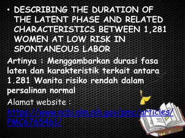 Asuhan internal Berdasarkan Kala 1 Fase Laten.pptx