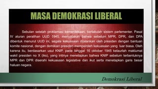 Apa Itu Demokrasi Liberal | PPTX