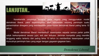 Apa Itu Demokrasi Liberal | PPTX