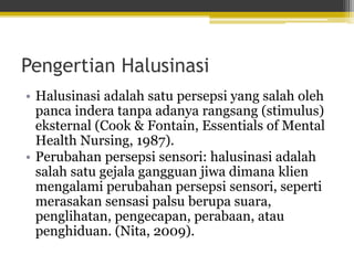 Kel 3 halusinasi | PPTX