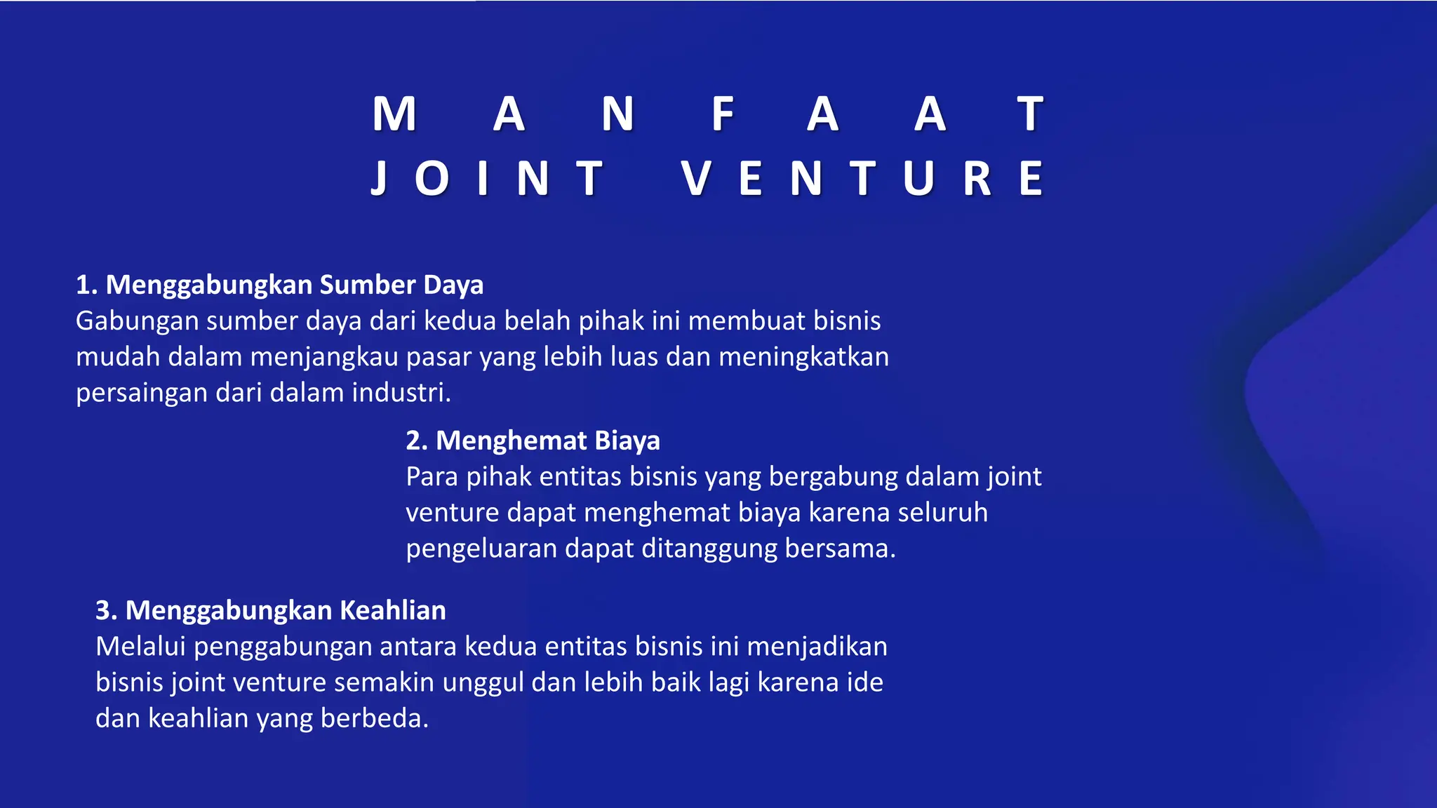 CONTOH MAKALAH JOINT VENTURE DAN ENTERPRISE DALAM HUKUM INVESTASI | PPTX