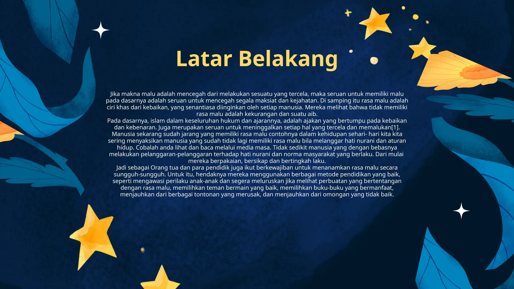 Materi bab 6. menjaga kehormatan, malu, ikhlas dan zuhud | PPT