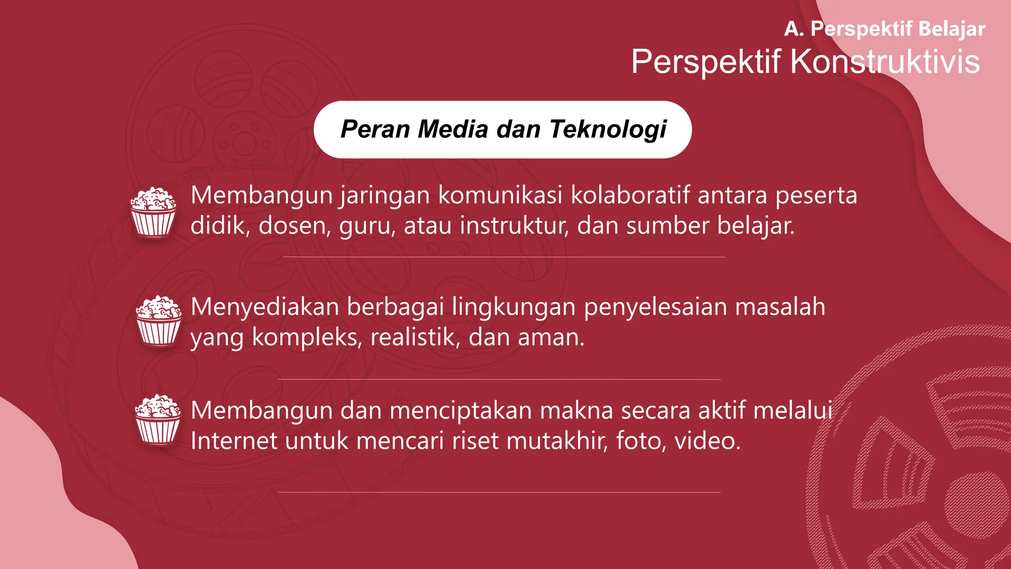 Perspektif belajar dan strategi pembelajaran | PPTX