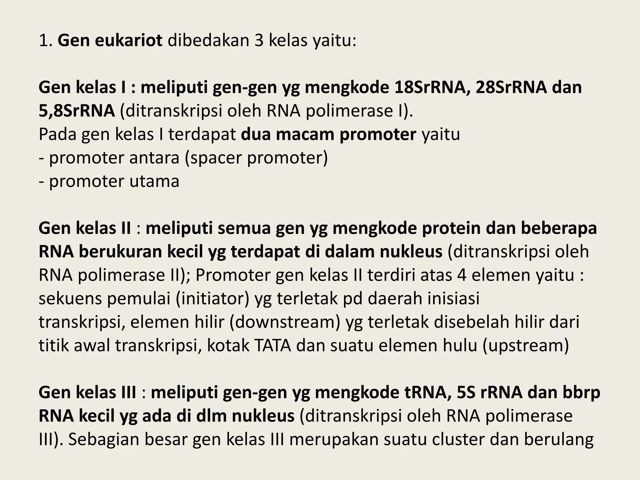 Kel 3 perbedaan transkripsi dan translasi pada prokariot dan eukariot ...