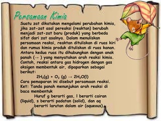 Kel 3 reaksi kimia | PPTX