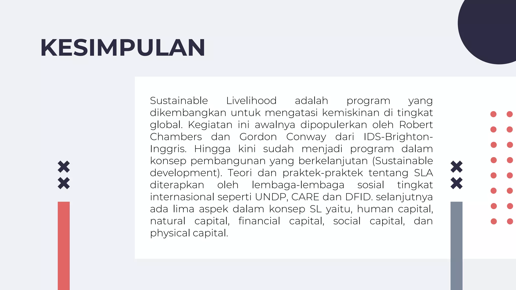 Kelompok 3-Sejarah sustainable livelihood approach | PPTX