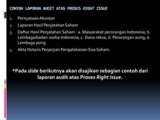 KEL 4 AUDIT ATAS PROSES RIGHT ISSUE.pptx