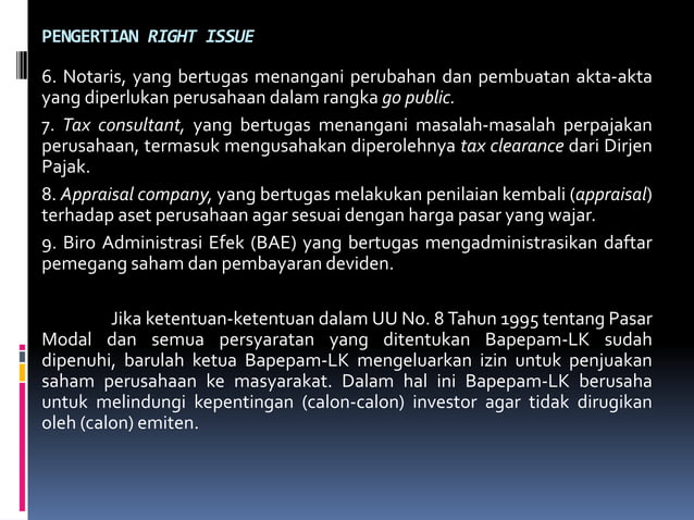 KEL 4 AUDIT ATAS PROSES RIGHT ISSUE.pptx
