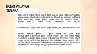 Kel4 Batas Wilayah Indonesia | PPTX
