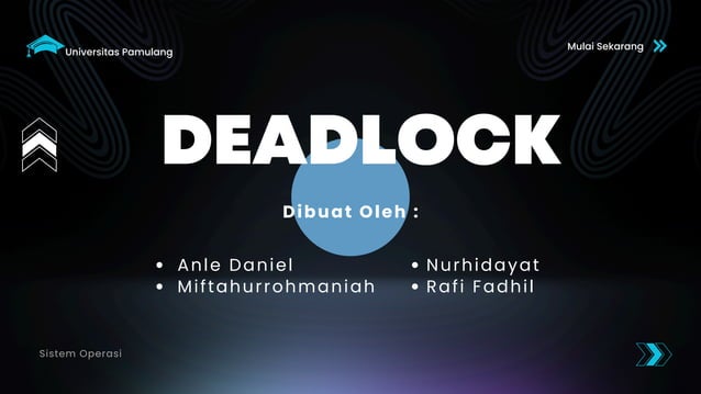 Penangan,pencegahan dan mendeteksi Deadlock | PDF