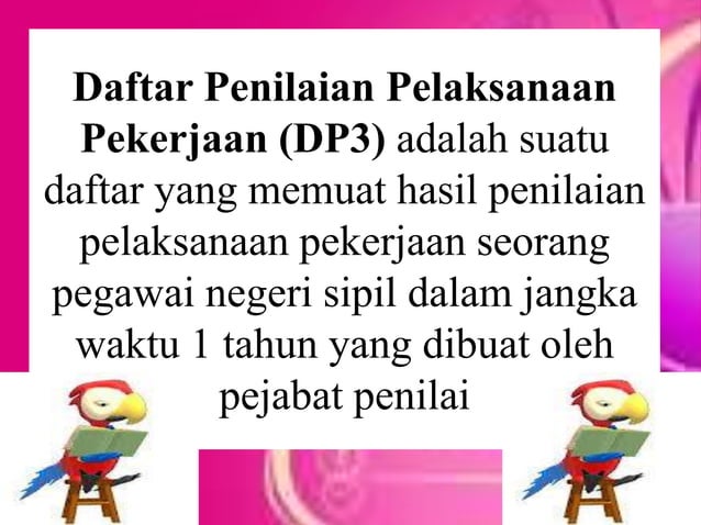 KEL 4 Daftar Penilaian Pelaksanaan Pekerjaan (DP3).pptx
