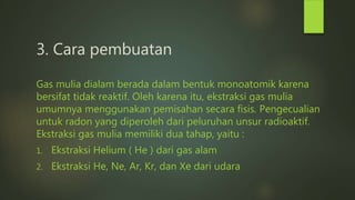 kimia gas mulia ppt | PPTX