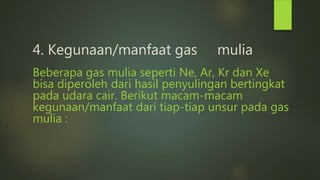 kimia gas mulia ppt | PPTX