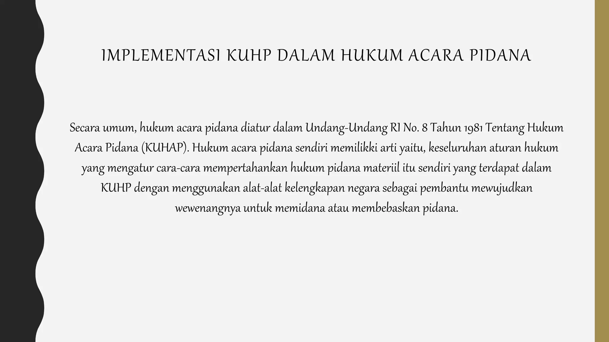 Mengenal Sejarah KUHP | PPTX
