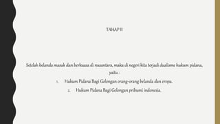 Mengenal Sejarah KUHP | PPTX