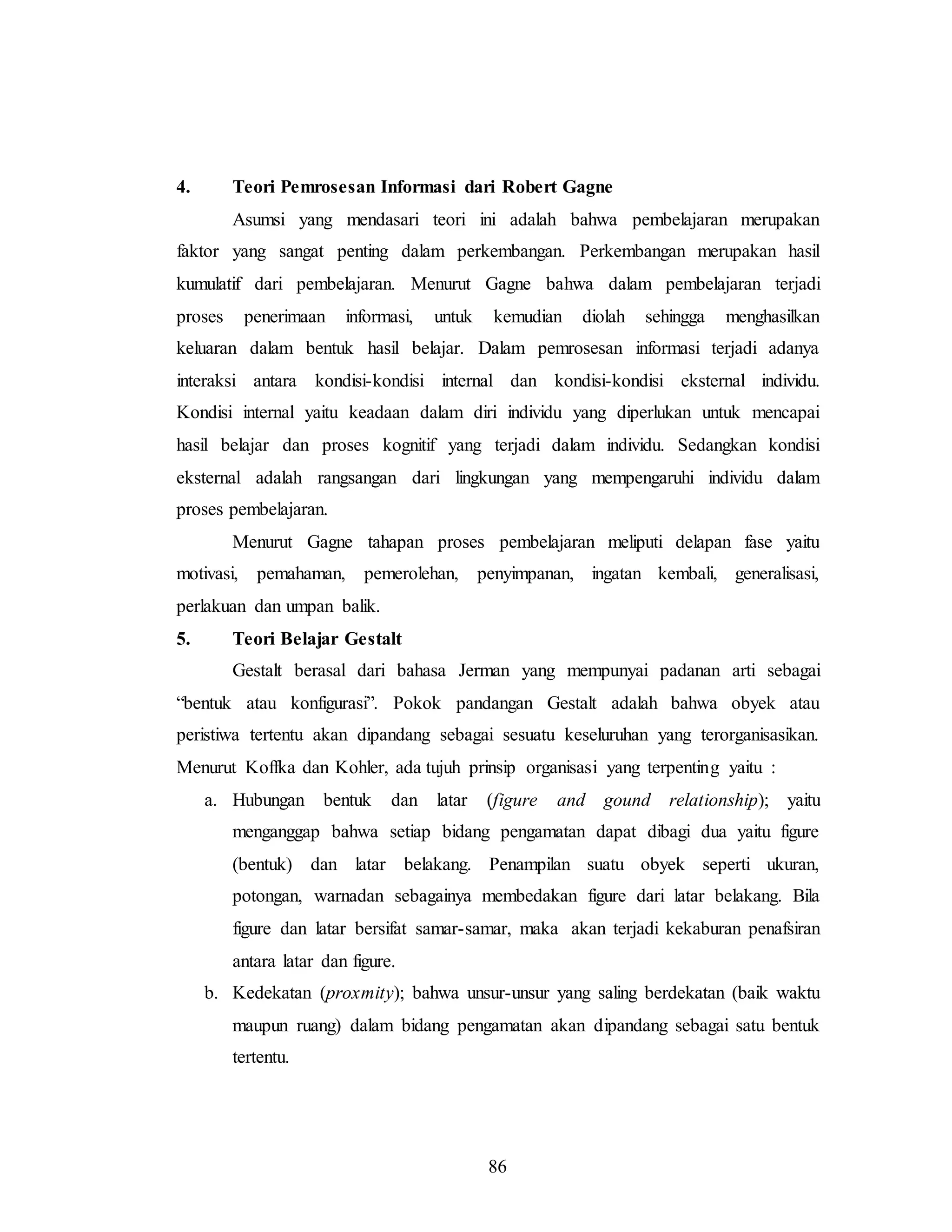 BELAJAR SEBAGAI PERUBAHAN TINGKAH LAKU | DOCX