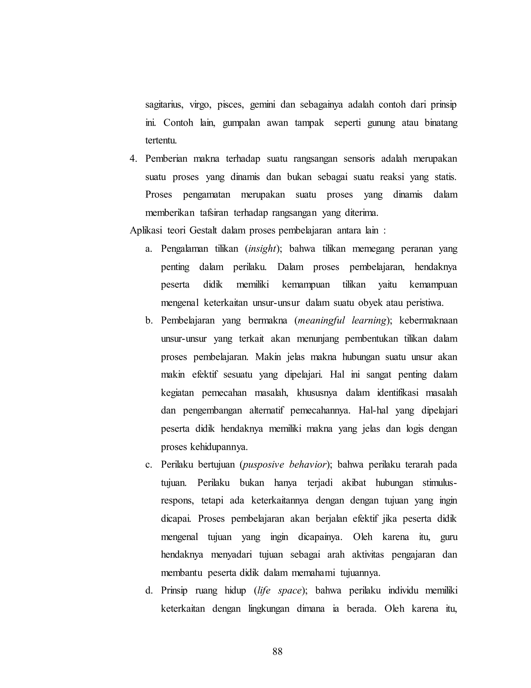 BELAJAR SEBAGAI PERUBAHAN TINGKAH LAKU | DOCX