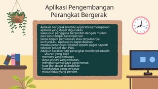 Belajar pemrograman perangkat bergerak .pptx