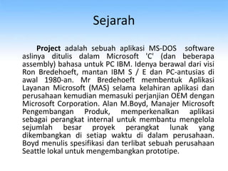 microsoft project | PPTX