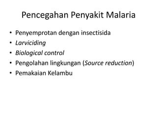 Kel 5 plasmodium malariae | PPTX