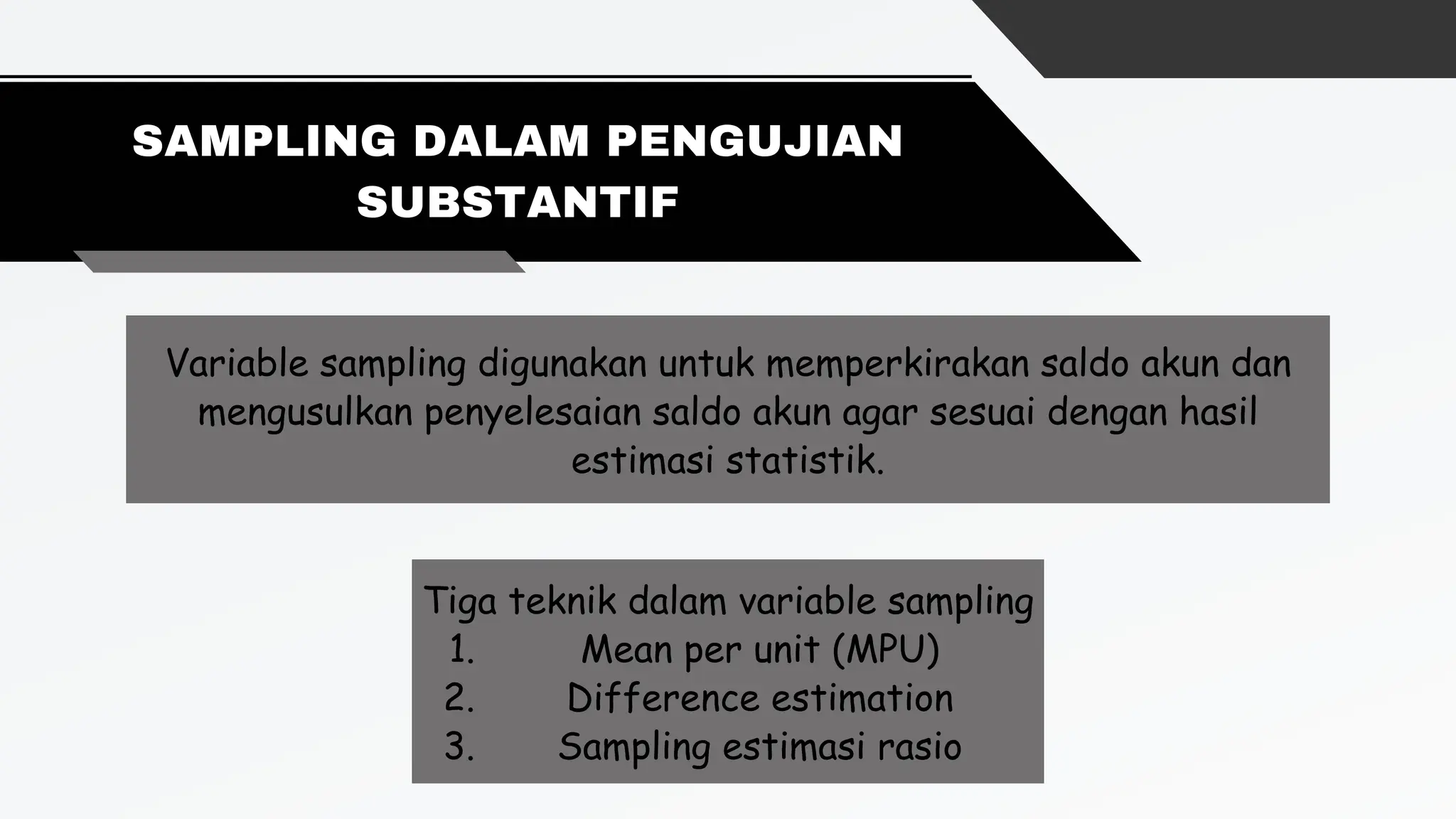 Kel 5_Sampling Audit fakultas ekonomi untidar | PDF