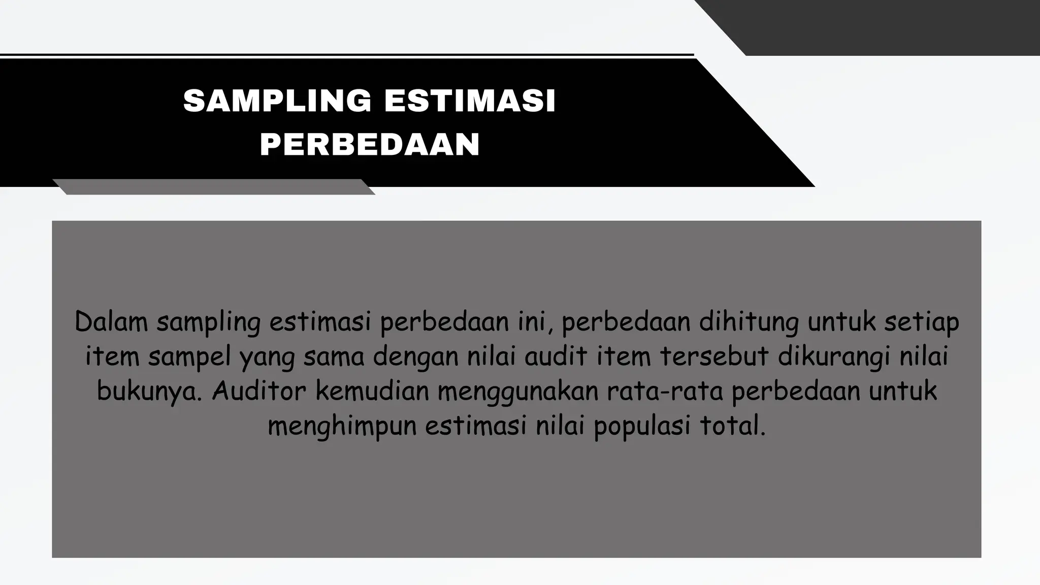 Kel 5_Sampling Audit fakultas ekonomi untidar | PDF