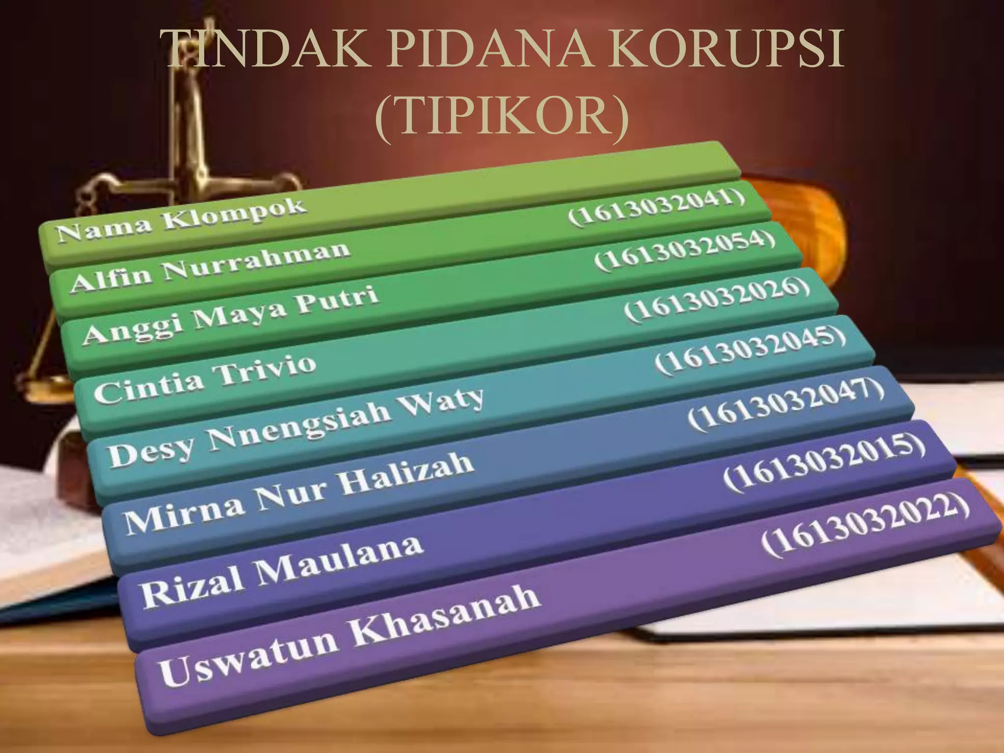 Apa Itu TIPIKOR | PPTX