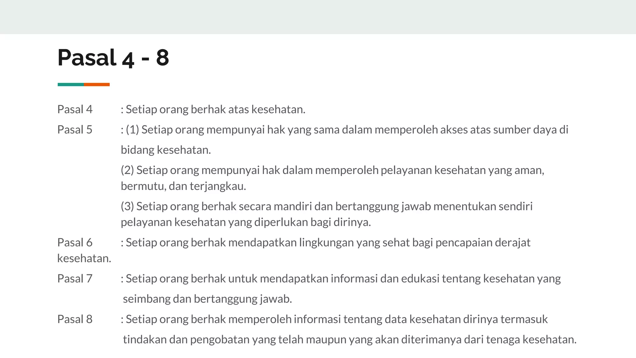 telaah uu no. 36 tahun 2009 tentang kesehatan | PPT