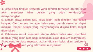 Kel 6 disiplin kelas strategi pembelajaran disd .pptx