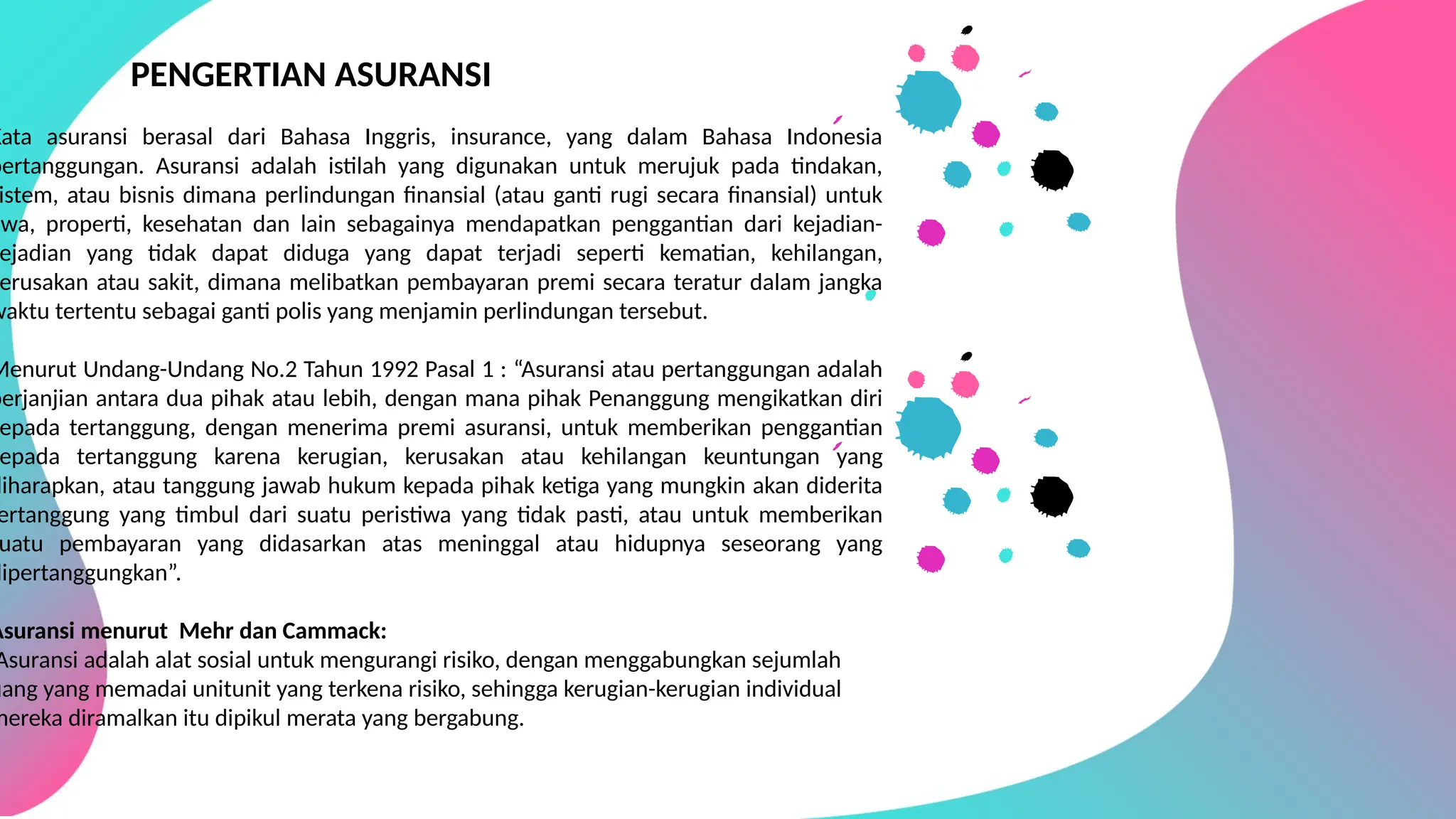 Kel 6 Hukum ASURANSI bagi suatu bisnis.pptx