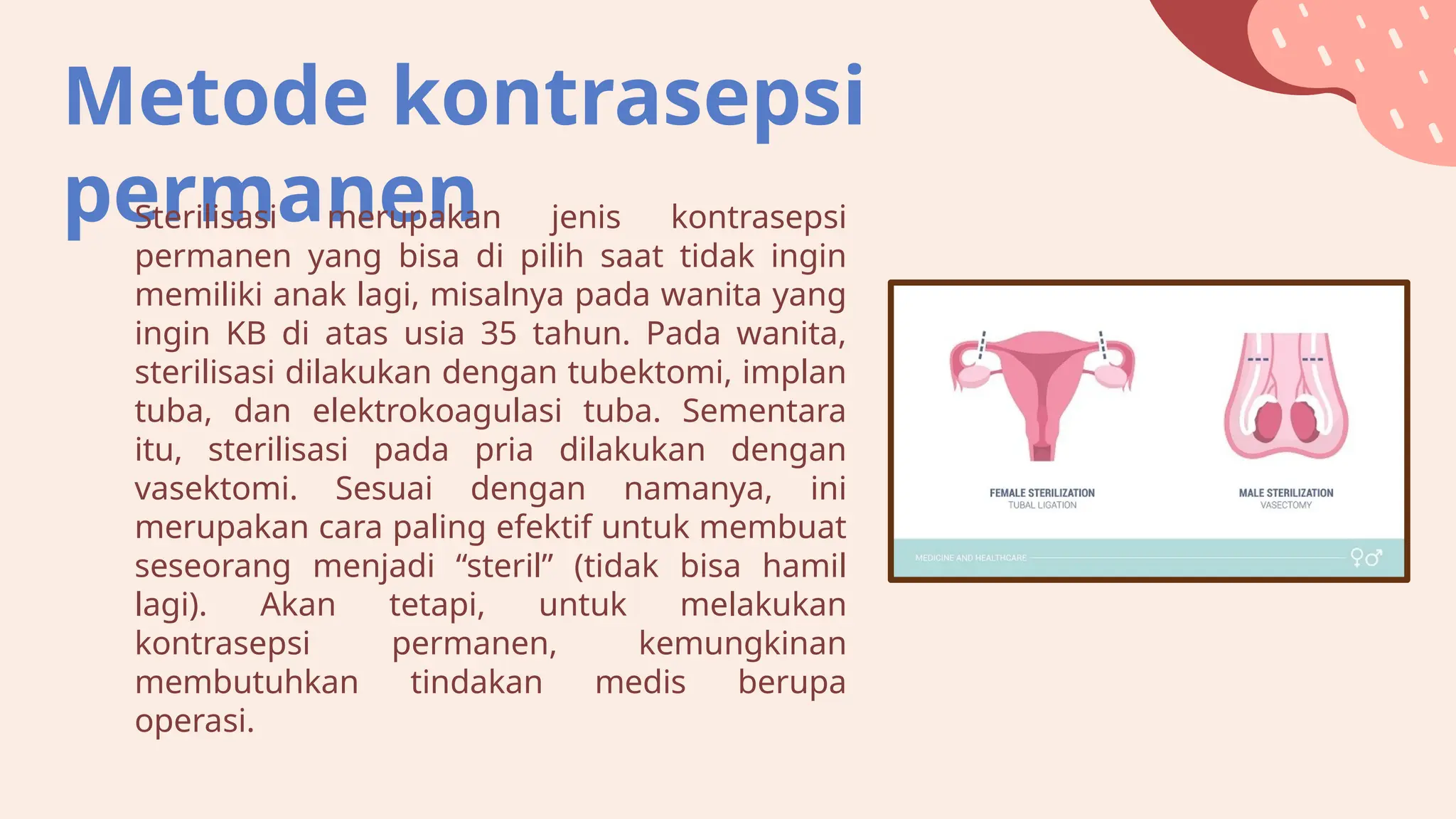 farmasi kesehatan masyarakat keluarga berencana dan kontrasepsi | PPTX