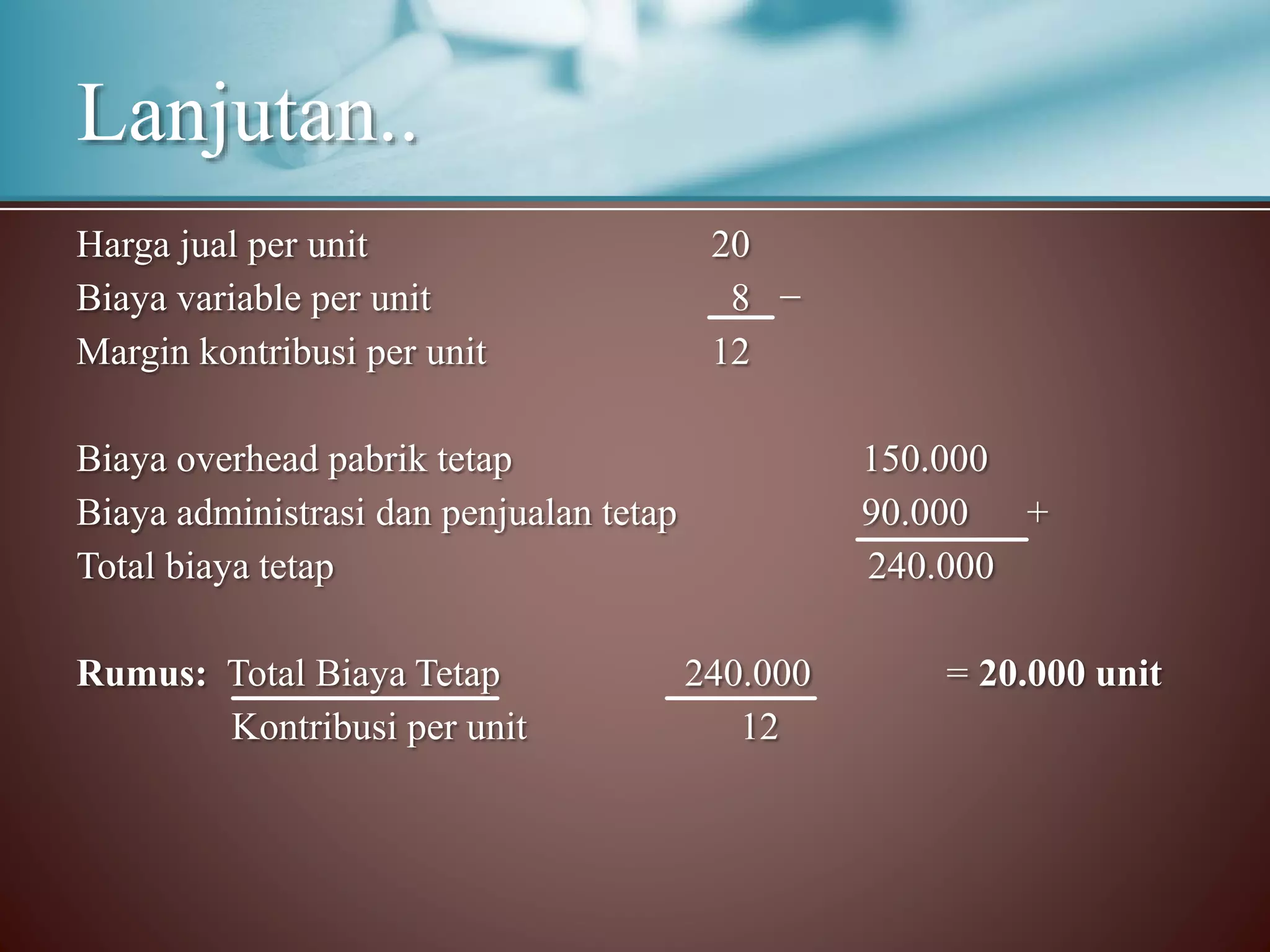 Absorption and Variable Cost | PPTX