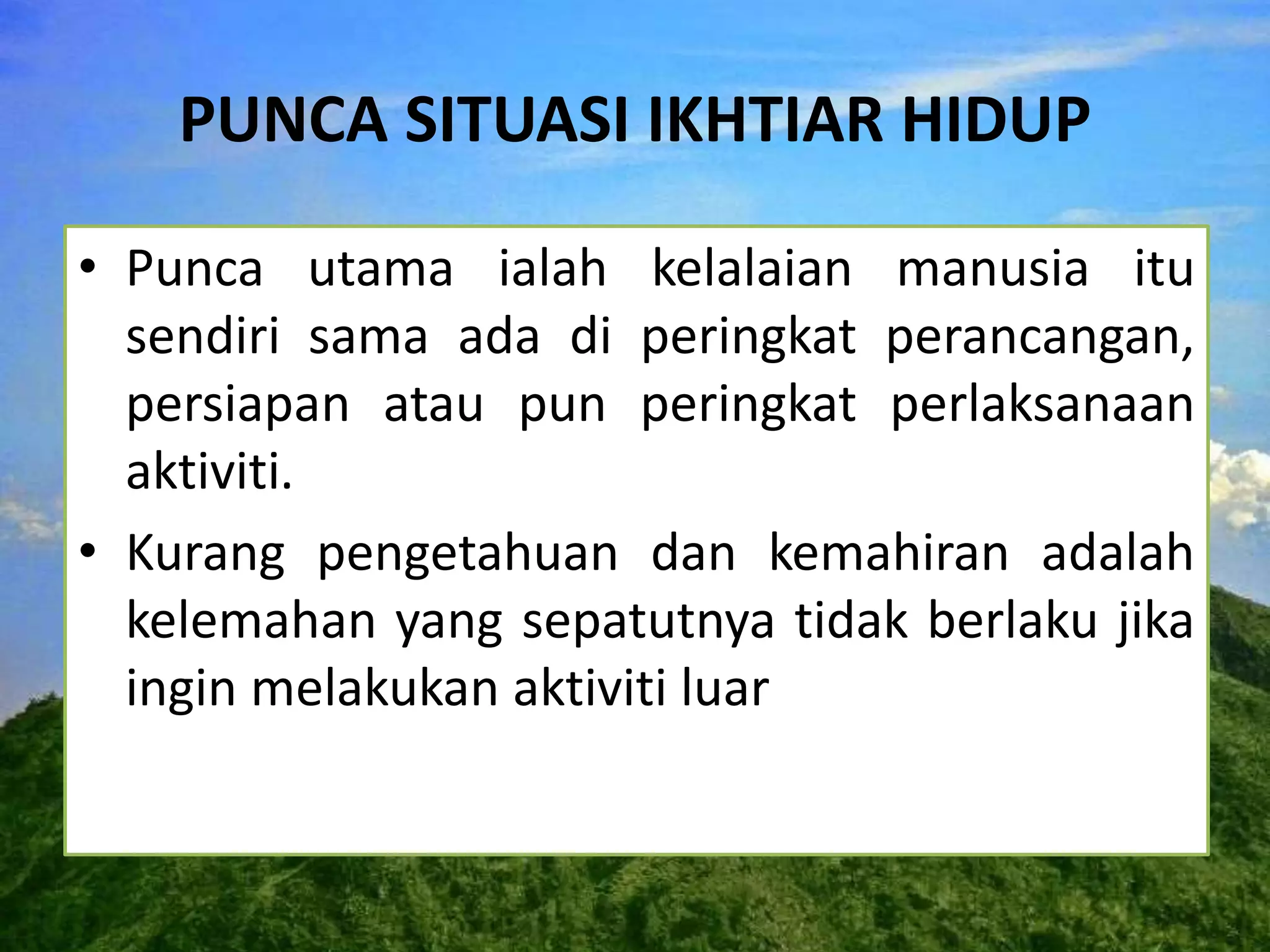 IKHTIAR HIDUP | PPTX
