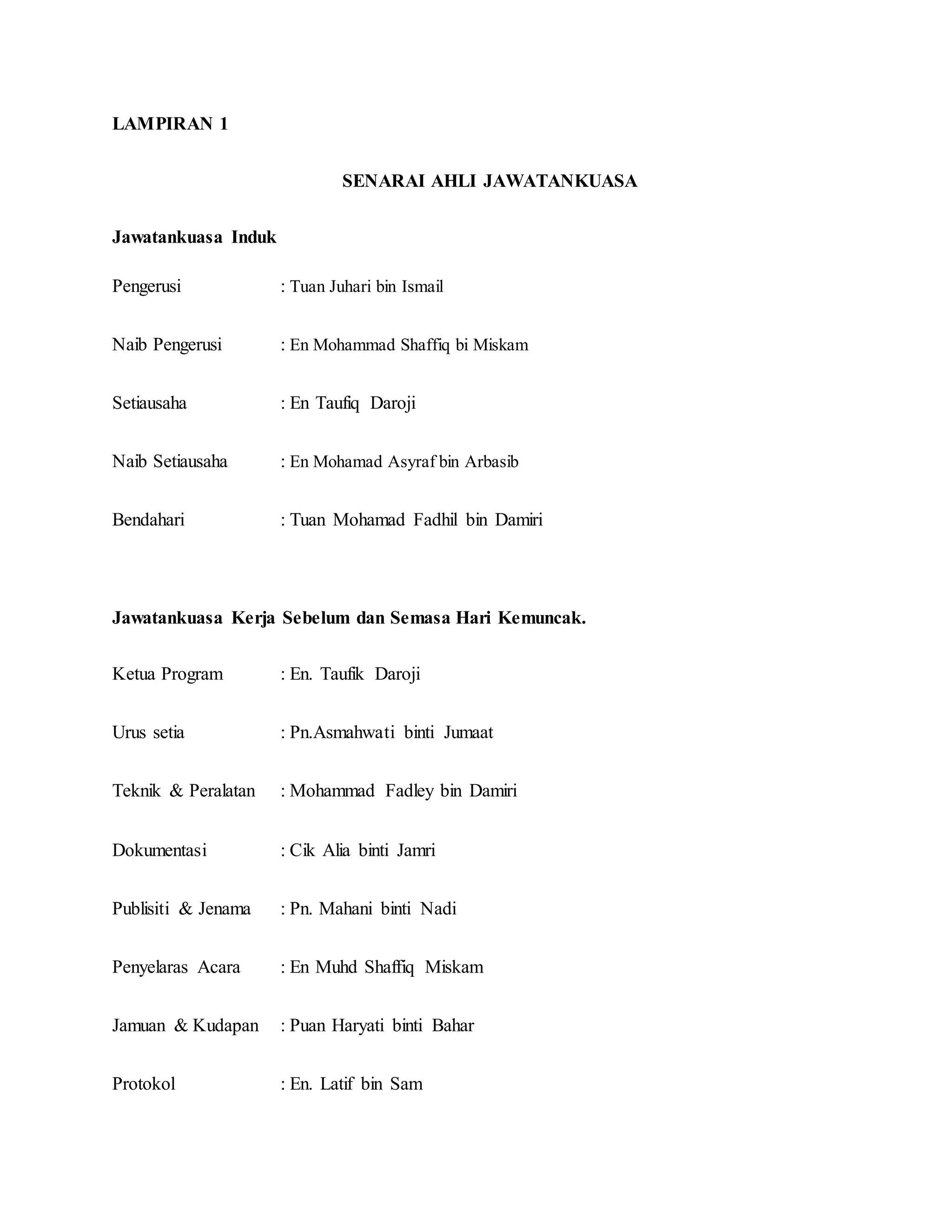 Kertas Kerja Sukan Rakyat ( Mohon dana ) | DOCX