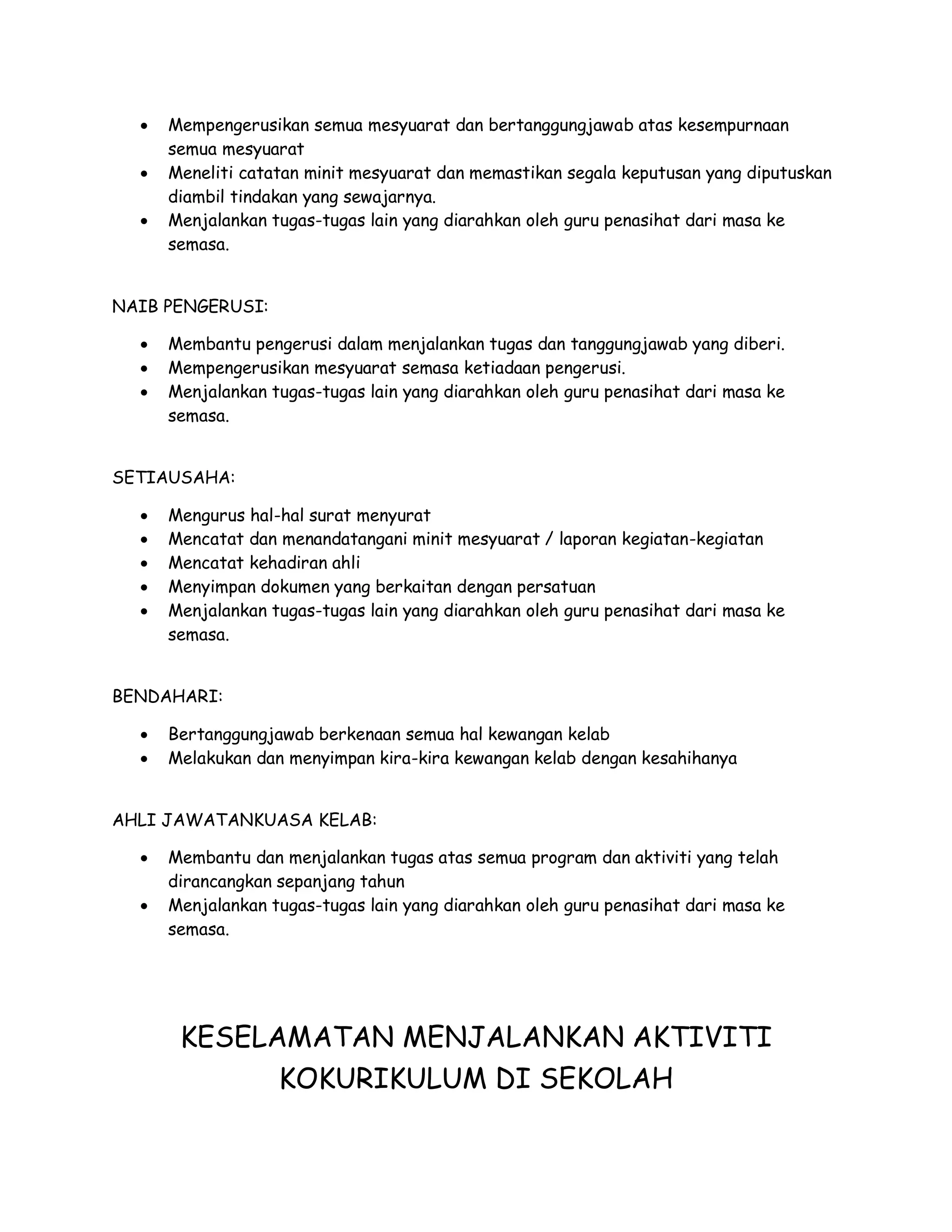 Kelab pencegahan jenayah | PDF