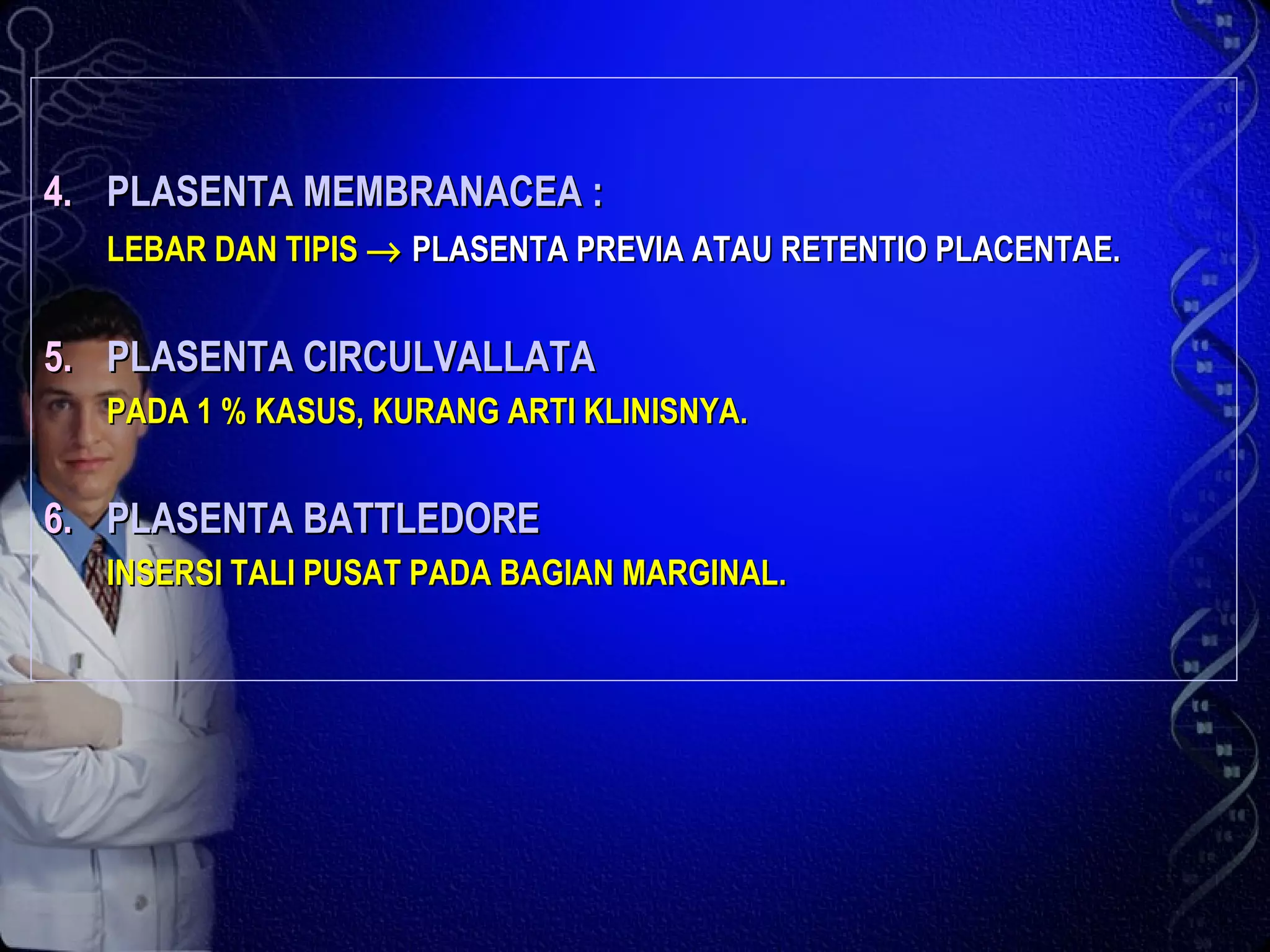 Kelainan air ketuban dan plasenta | PPT