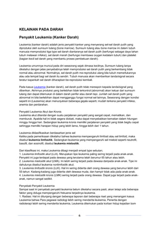 Kelainan pada ORGAN TUBUH MANUSIA | DOCX