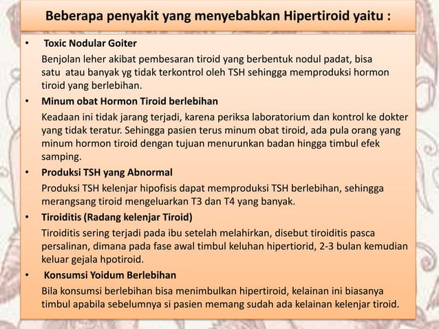 Kelainan tiroid | PPTX