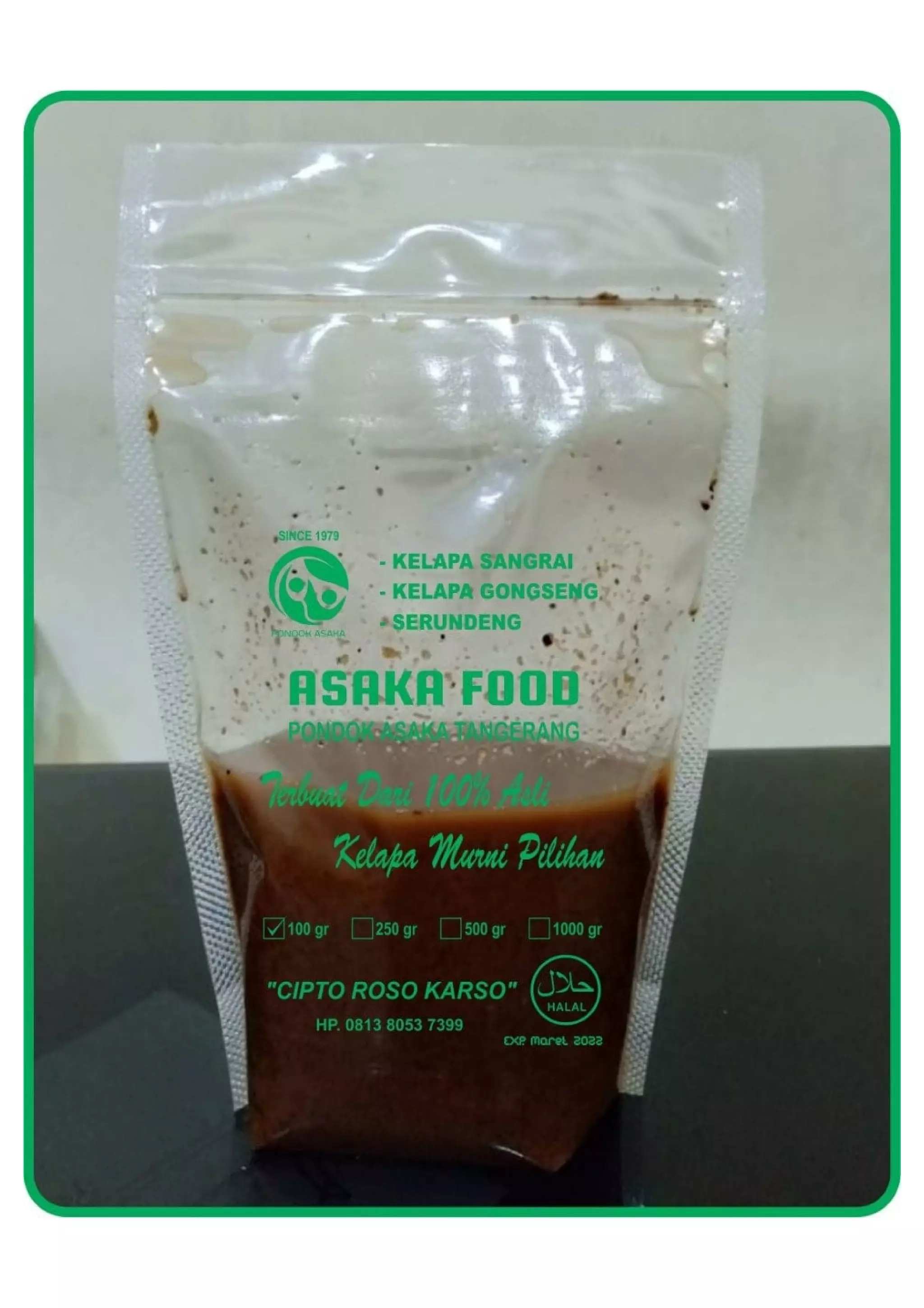 Produksi kelapa Gongseng/Kelapa Sangrai - Produksi Bumbu Asaka ...