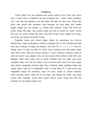Kelapa sawit nunung | DOCX
