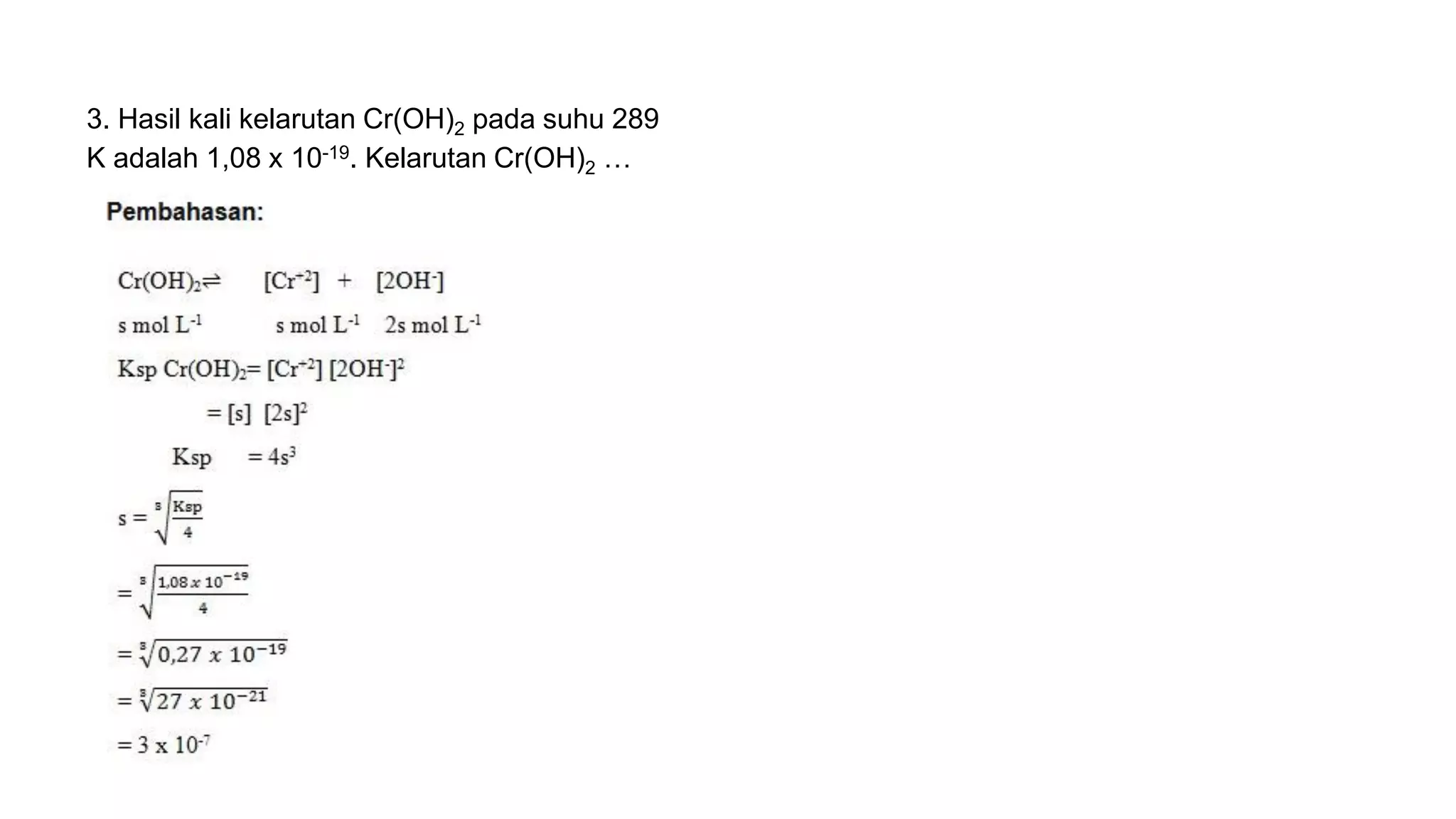 Kelarutan dan hasil kali kelarutan | PDF