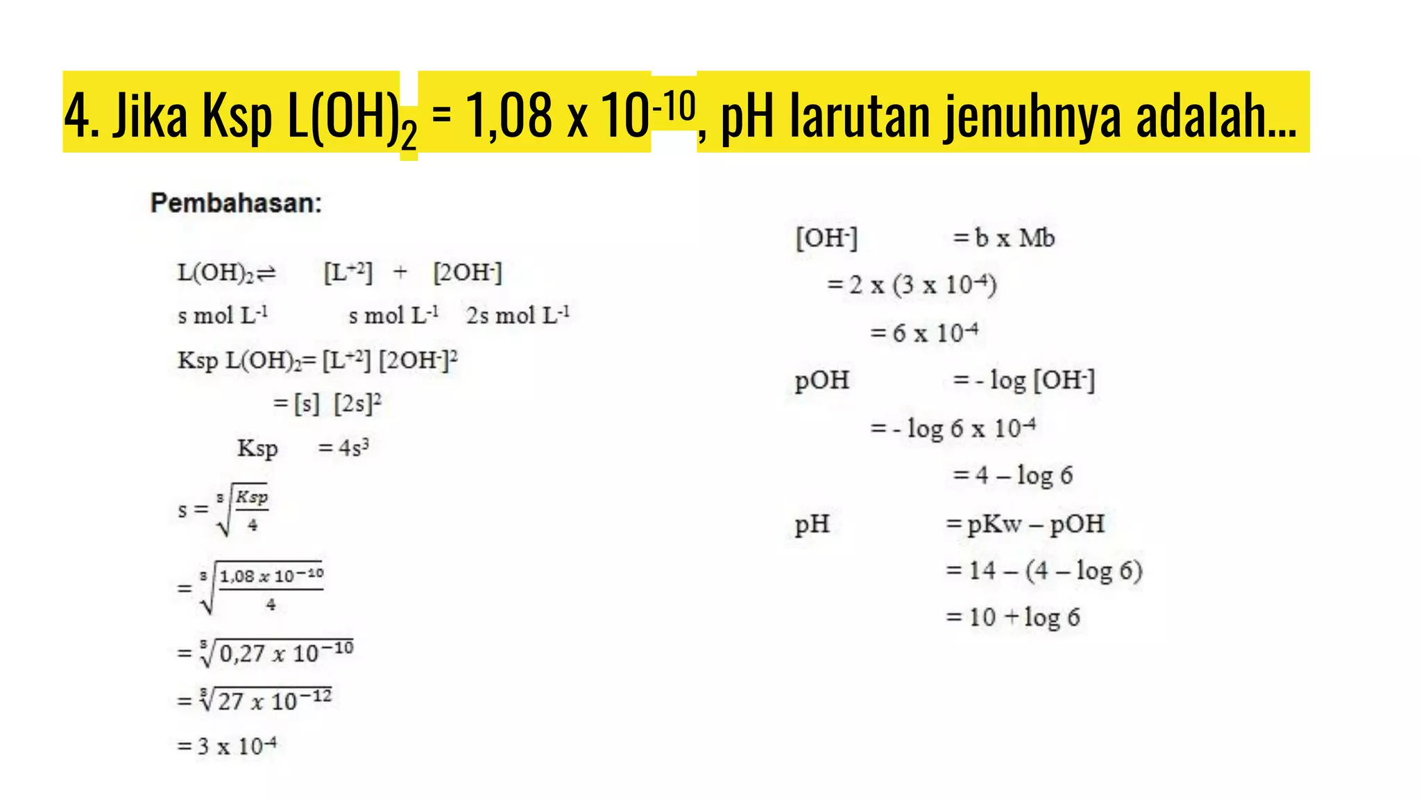 Kelarutan dan hasil kali kelarutan | PDF