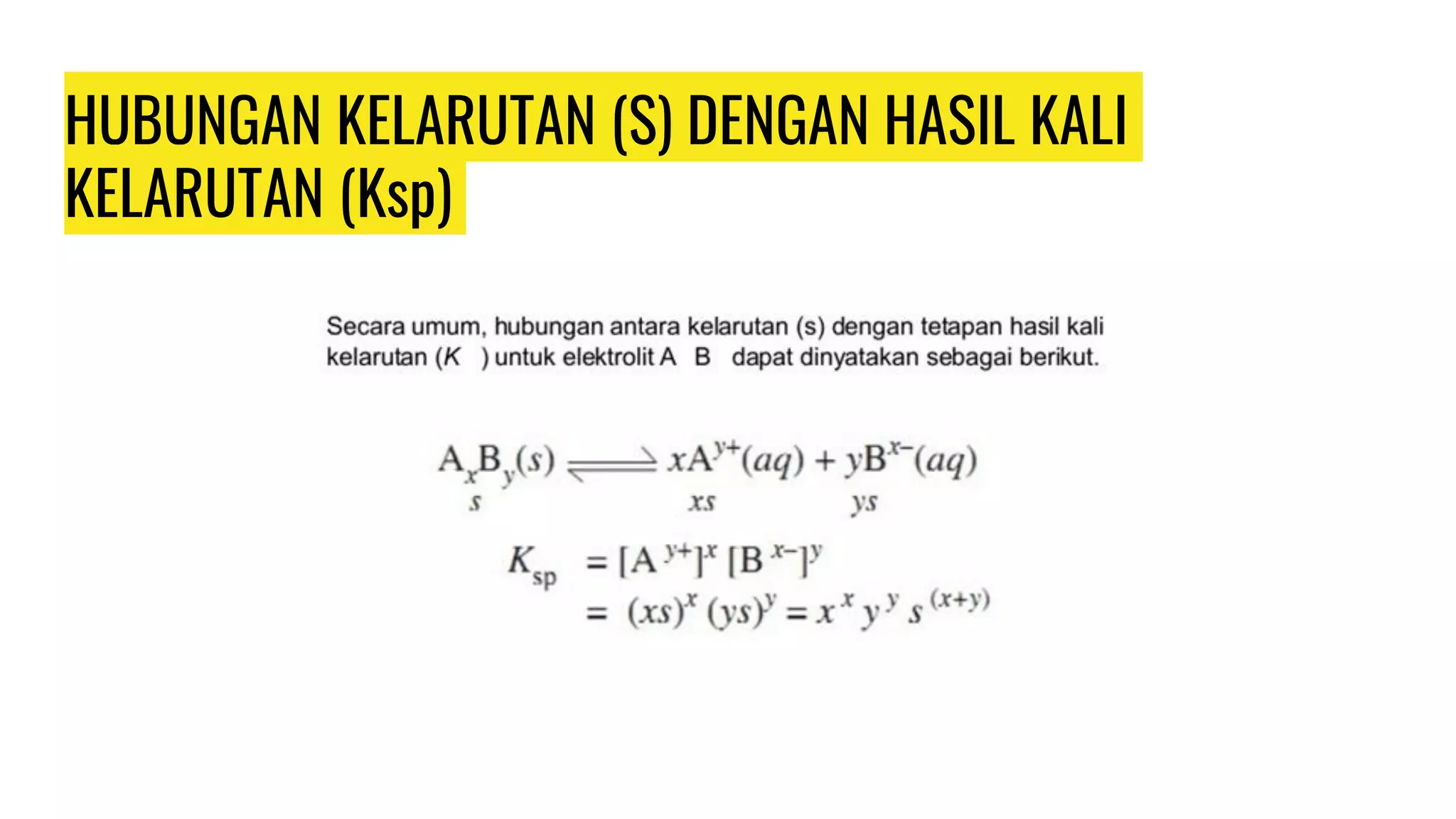 Kelarutan dan hasil kali kelarutan | PDF