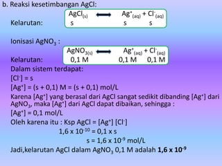 KELARUTAN DAN HASIL KALI KELARUTAN BAGI SMA YANG MAU BELAJAR | PPTX